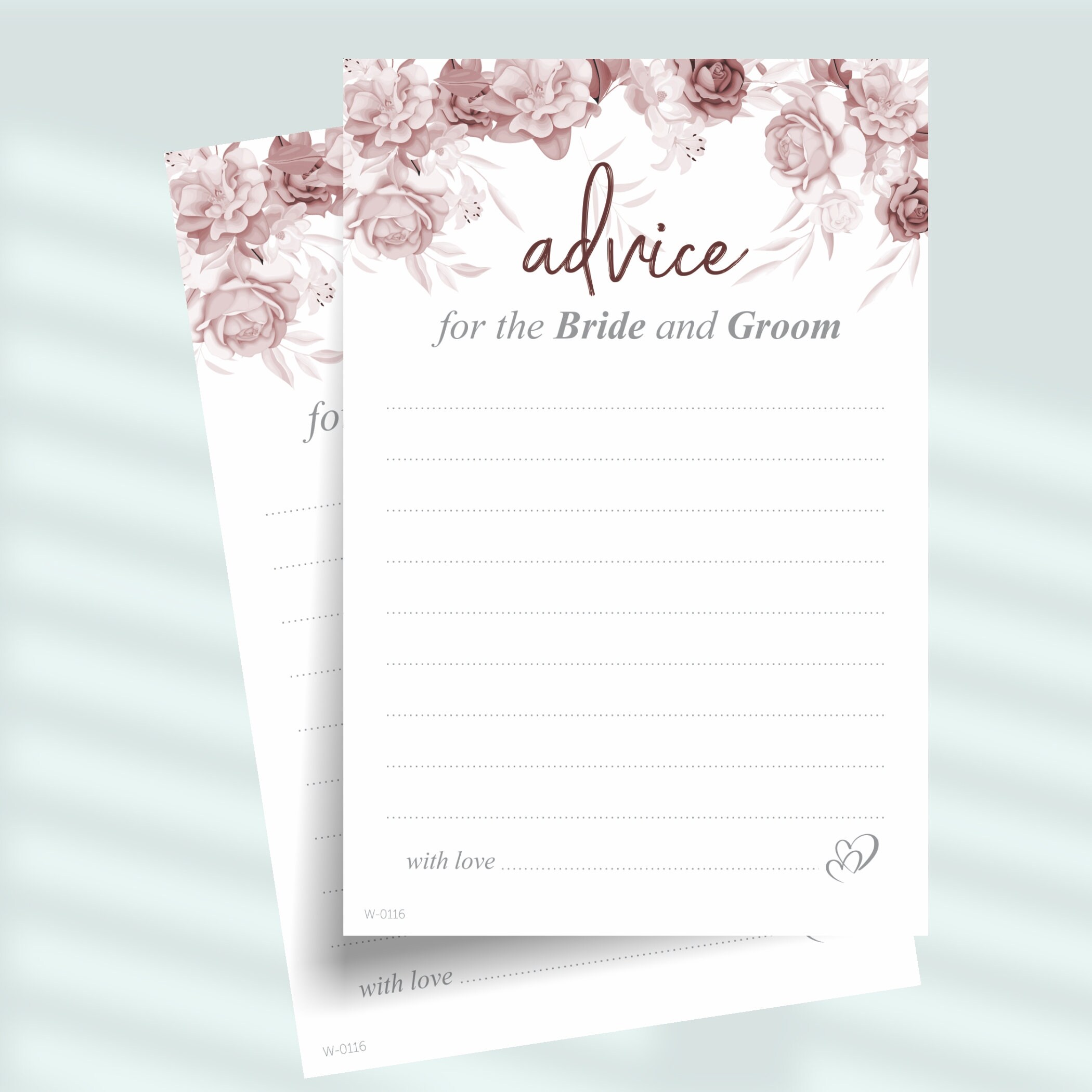Printable Old Fashion Vintage Style Advice for the Bride and Groom 4x6 ...