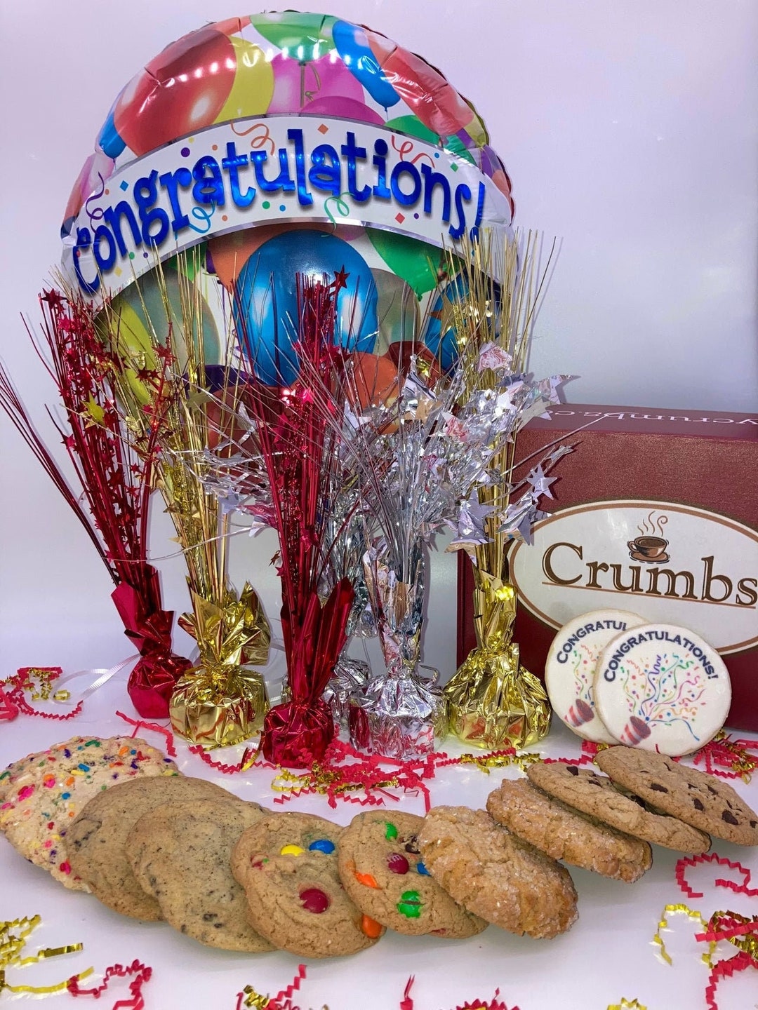 Congratulations Cookie Gift Box - Etsy
