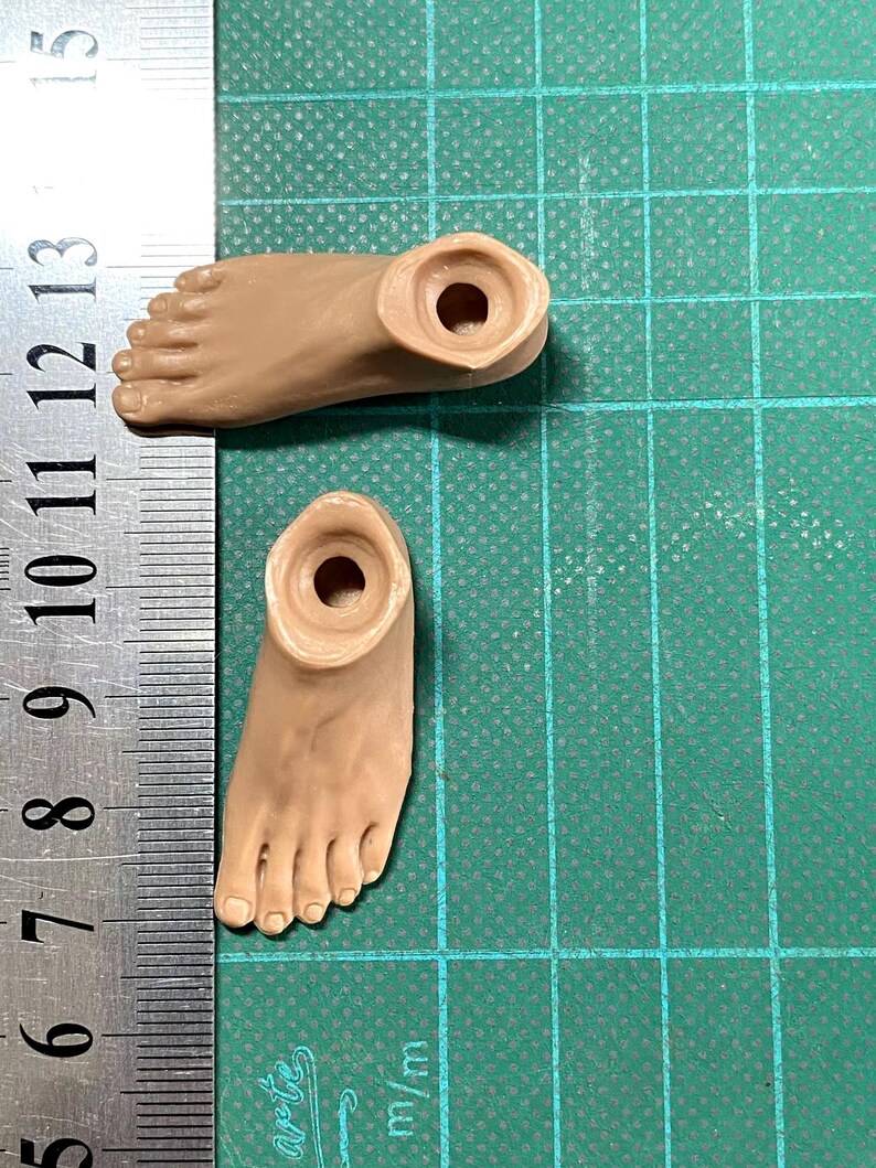 Replacement 1-6 Scale Hands Feet Connector Accessory Fit 12 Inches ...