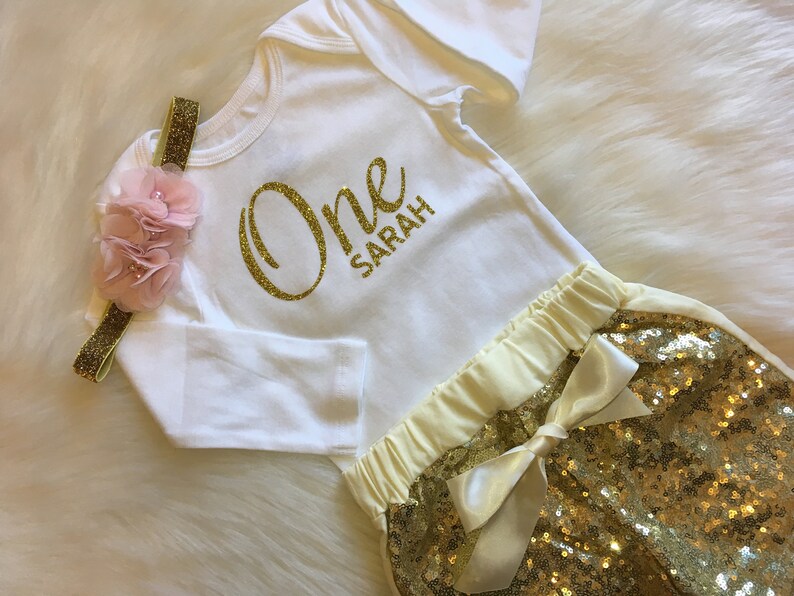 Personalized Birthday Outfit-one Year Birthday-birthday Girl - Etsy