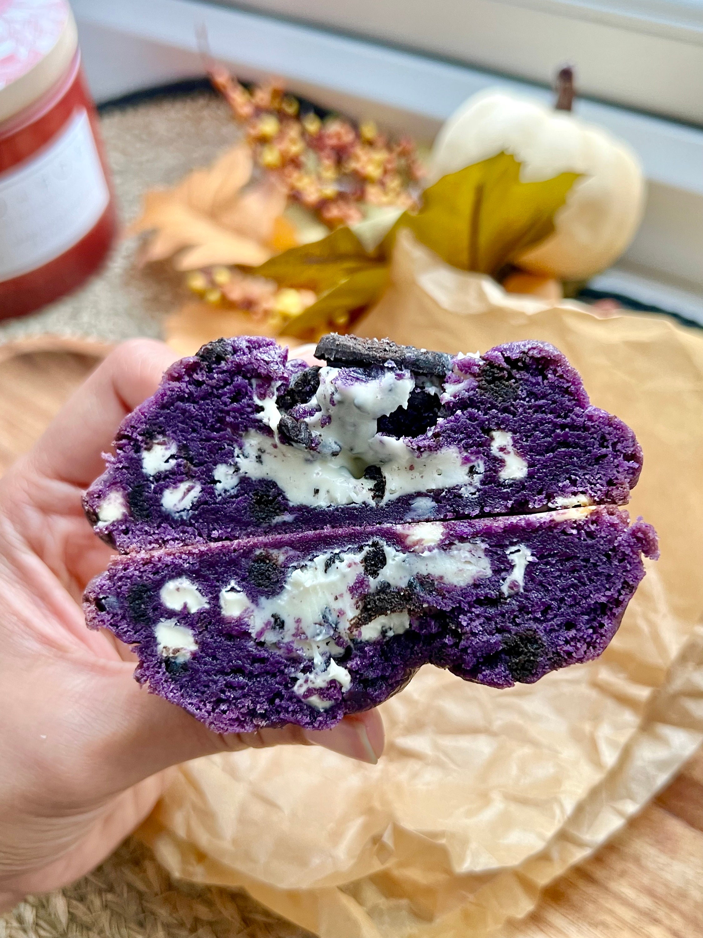 NYC Ube Oreo Chocolate Chip Cookies - Etsy UK