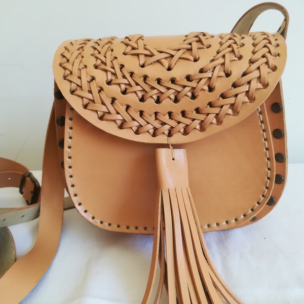 Unique Leather Handbags - Etsy