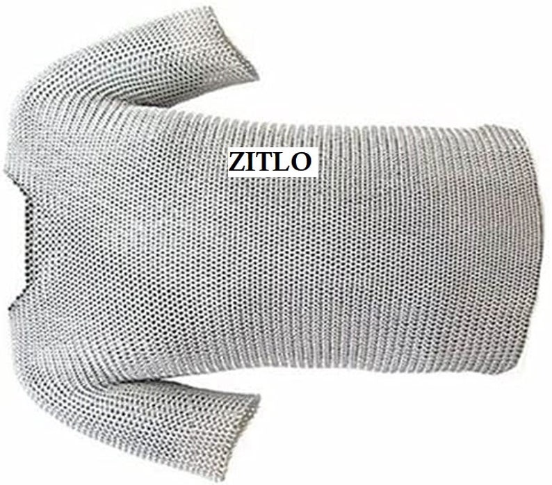 Medieval Chainmail Aluminium Butted Round Rings Shirt for Men and Women ...