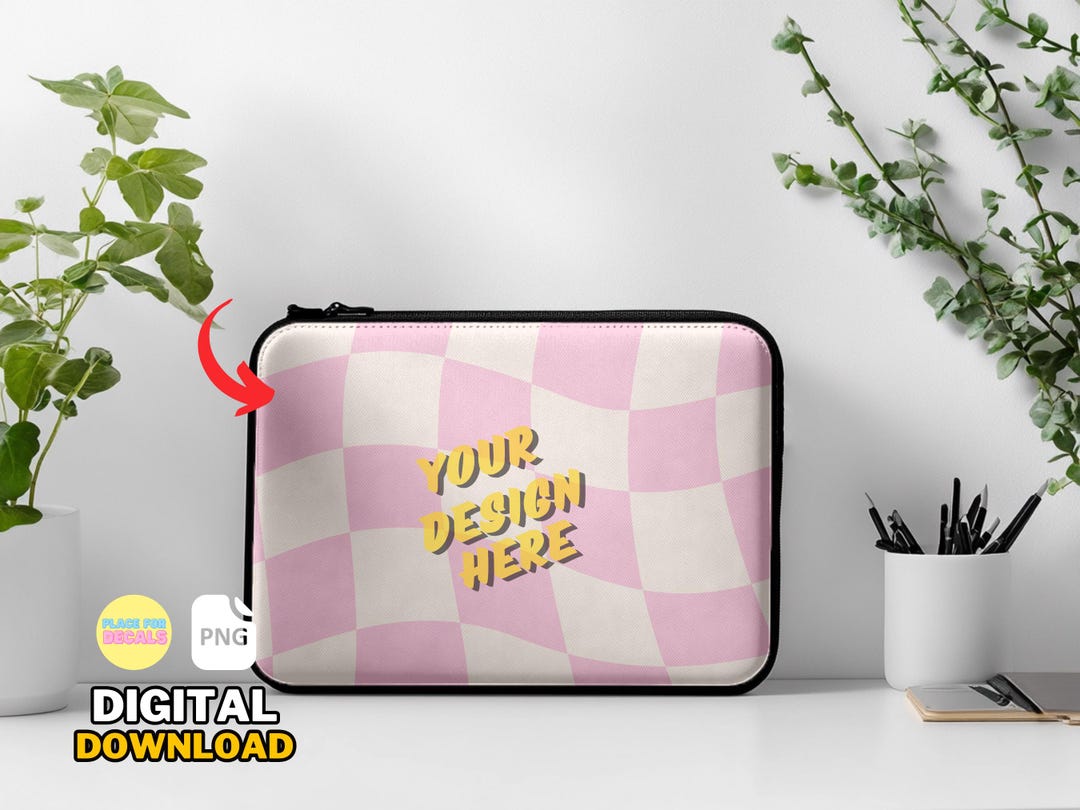 Laptop Case Mockup Customize Your Own Case Template | Easily Edit With ...