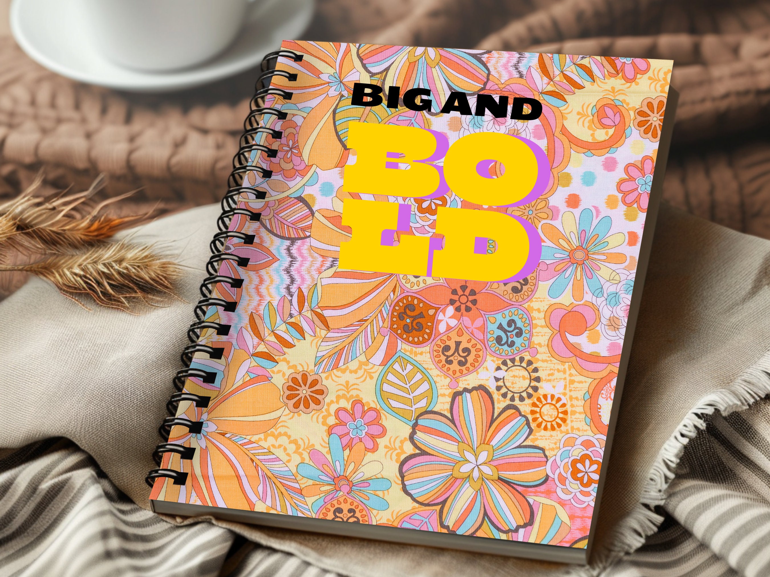 Notebook Custom Template Edit With Canva by Drag & Drop Easy Notebook ...