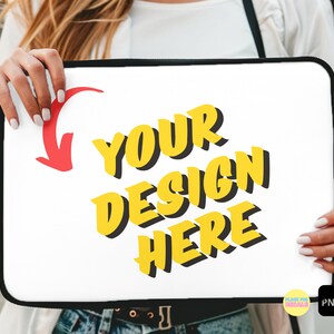 Laptop Case Mockup Customize Your Own Design Template Easily Edit With ...