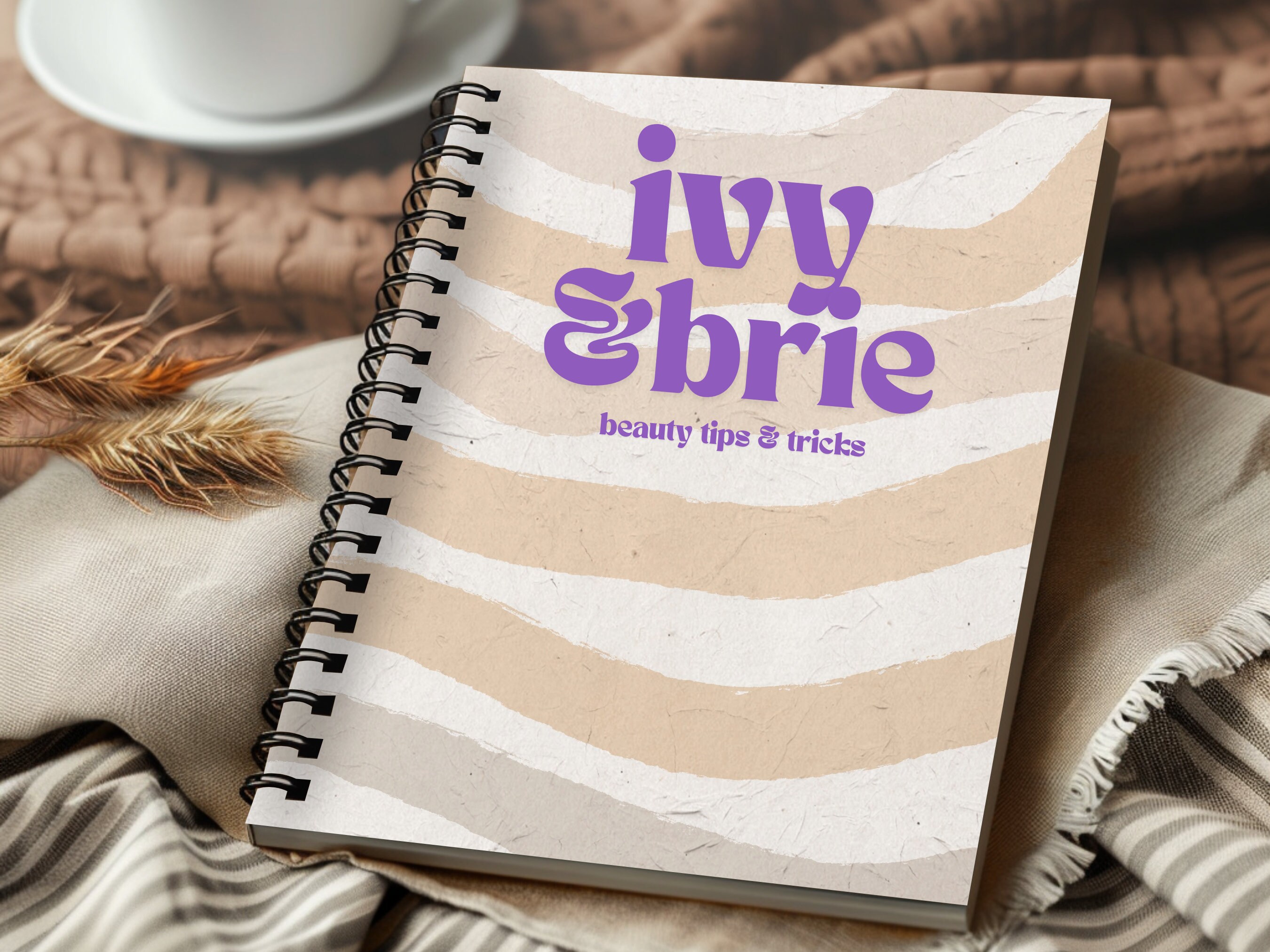 Notebook Custom Template Edit With Canva by Drag & Drop Easy Notebook ...