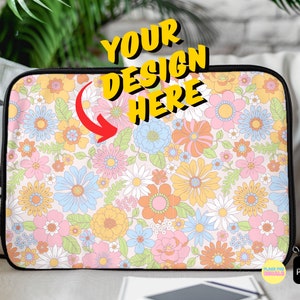 Laptop Case Mockup Customize Your Own Design Template Easily Edit With ...