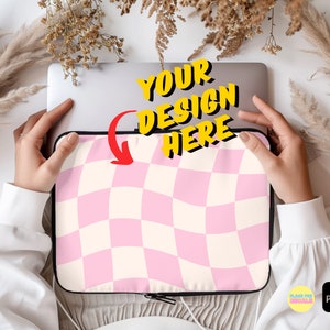 Laptop Case Mockup Customize Your Own Design Template Easily Edit With ...
