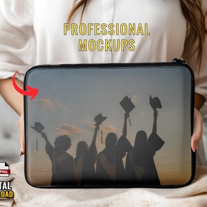 Laptop Case Mockup Customize Your Own Case Template | Easily Edit With ...