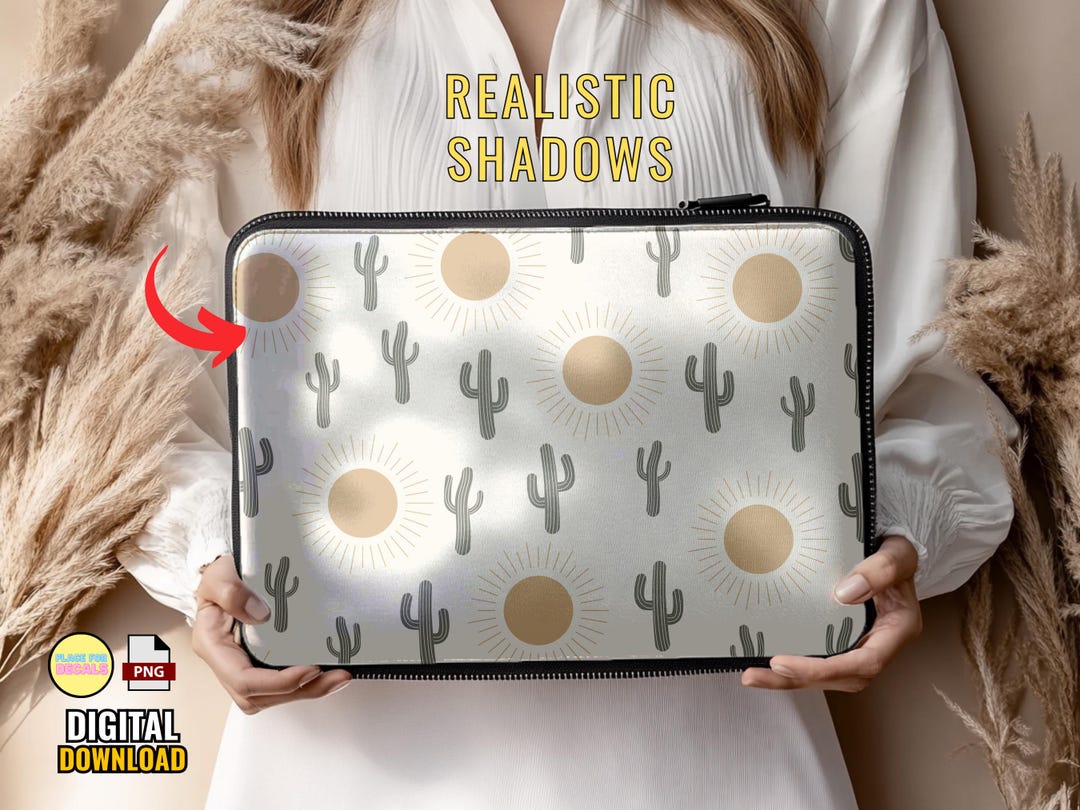 Laptop Case Mockup Customize Your Own Case Template | Easily Edit With ...