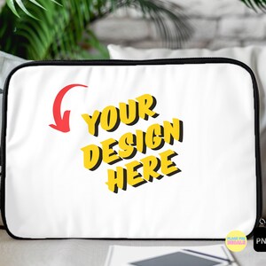 Laptop Case Mockup Customize Your Own Design Template Easily Edit With ...