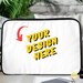 Laptop Case Mockup Customize Your Own Design Template Easily Edit With ...