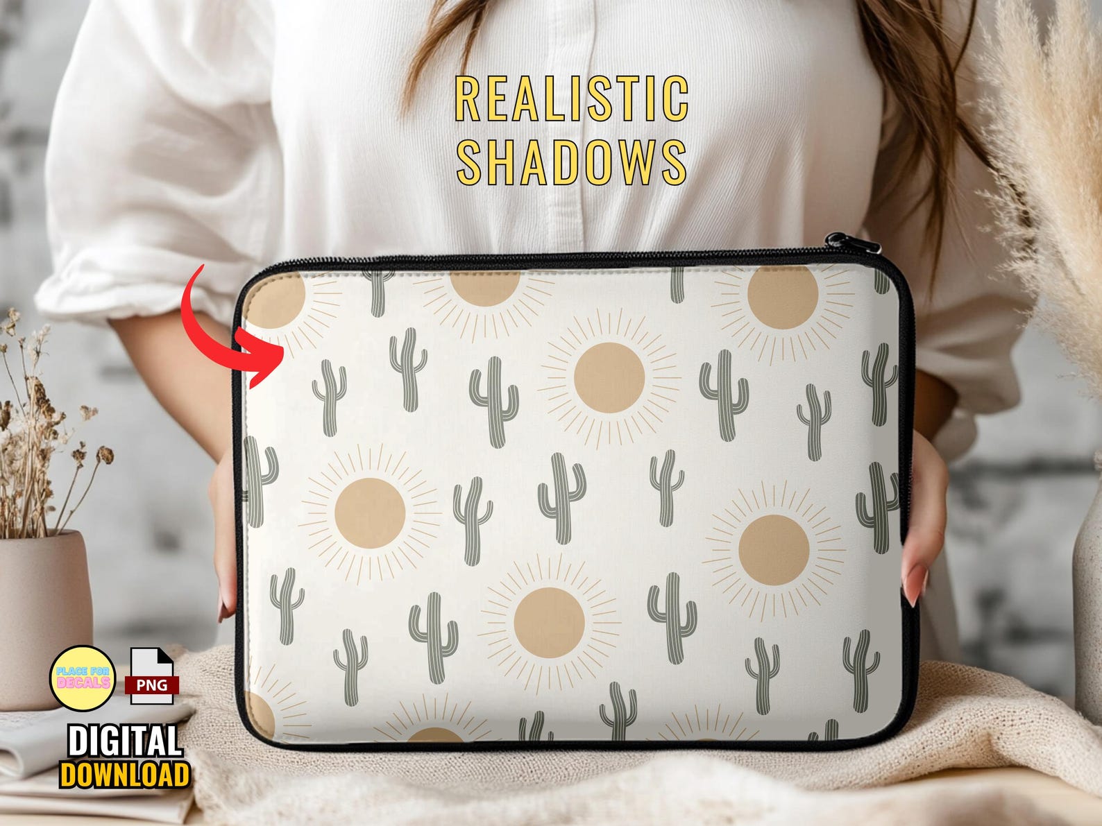 Laptop Case Mockup Customize Your Own Case Template | Easily Edit With ...