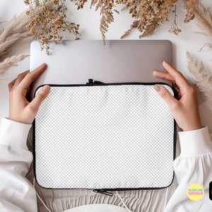 Laptop Case Mockup Customize Your Own Design Template Easily Edit With ...