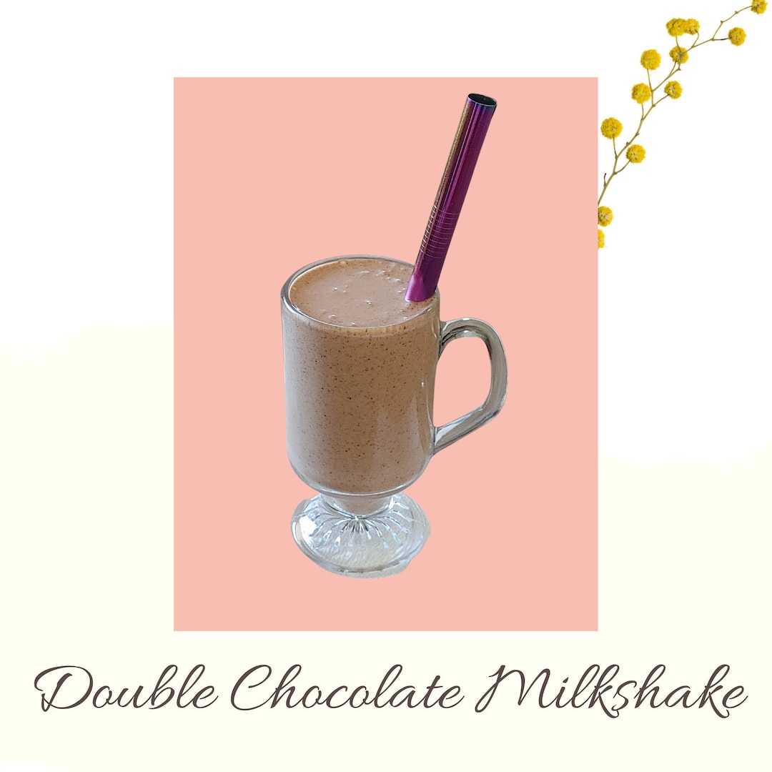 Dairy Free Double Chocolate Milkshake | No Ice Cream Milkshake | Vegan ...