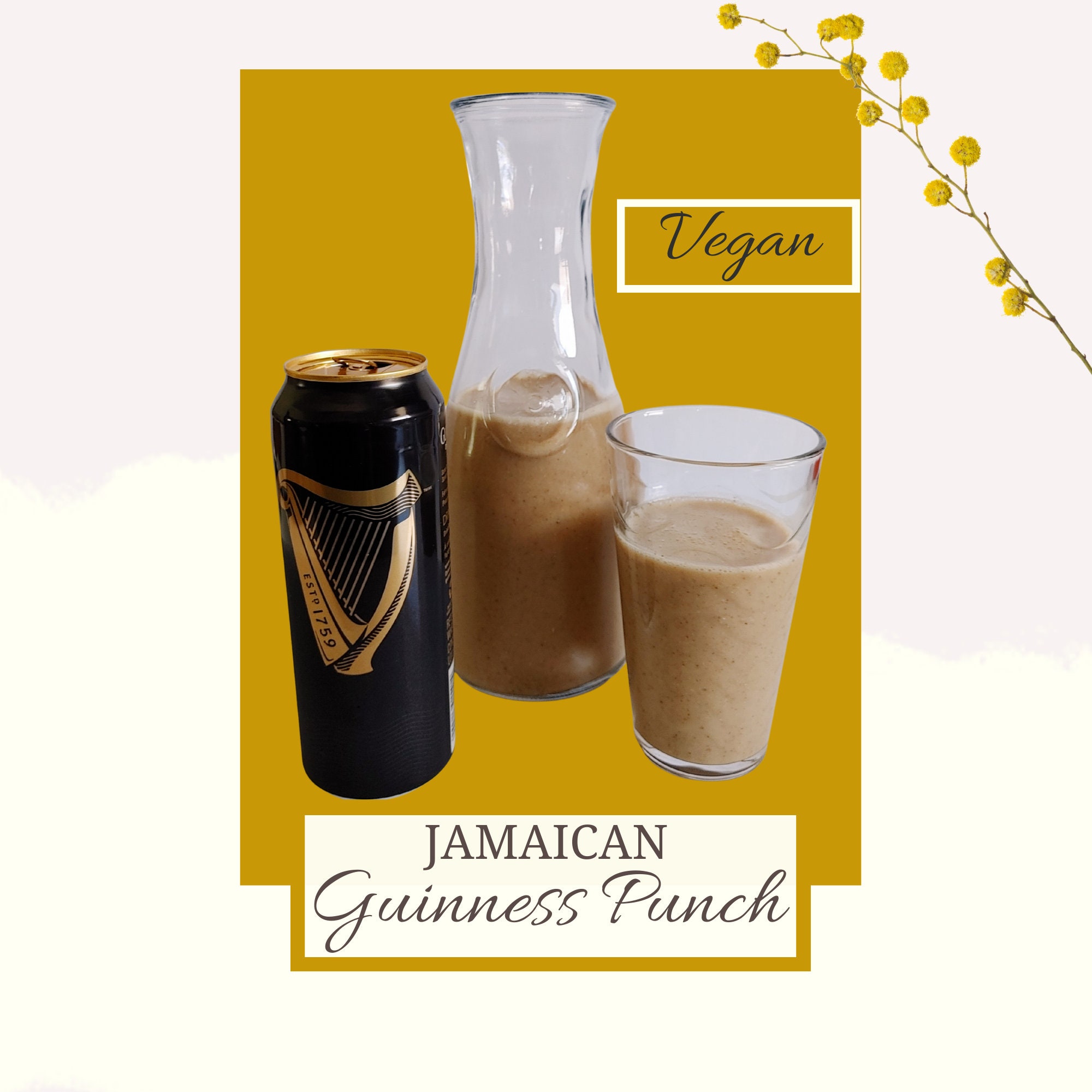 Guinness Punch Jamaican Guinness Punch Dairy Free Guinness Punch Vegan ...