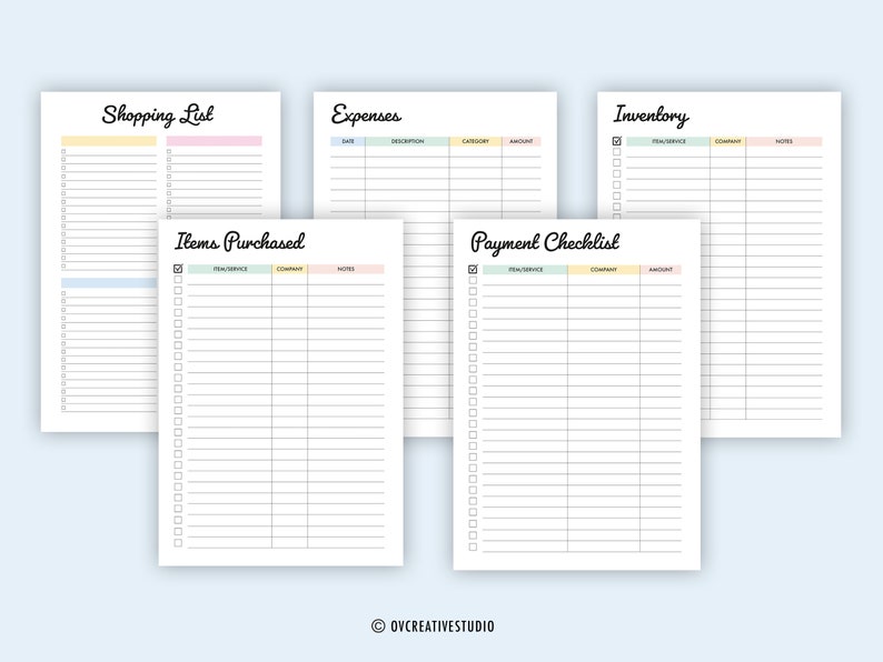 Editable Event Planner Bundle Printable Digital Party - Etsy