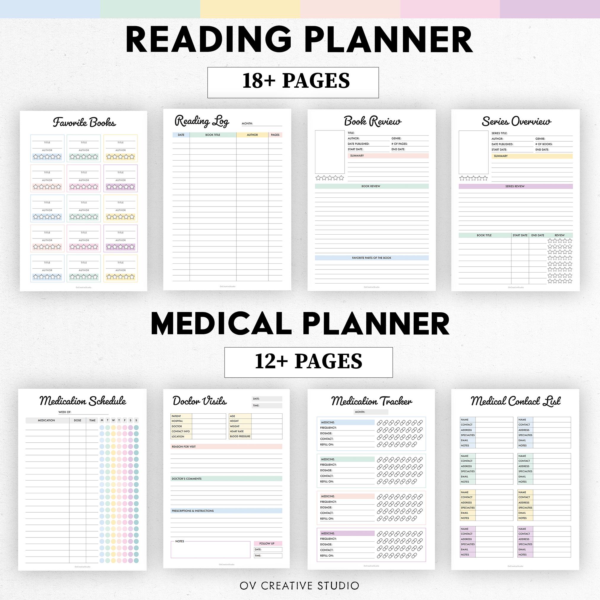 Life Planner Bundle | Printable, Digital PDF | Home Management | All in ...