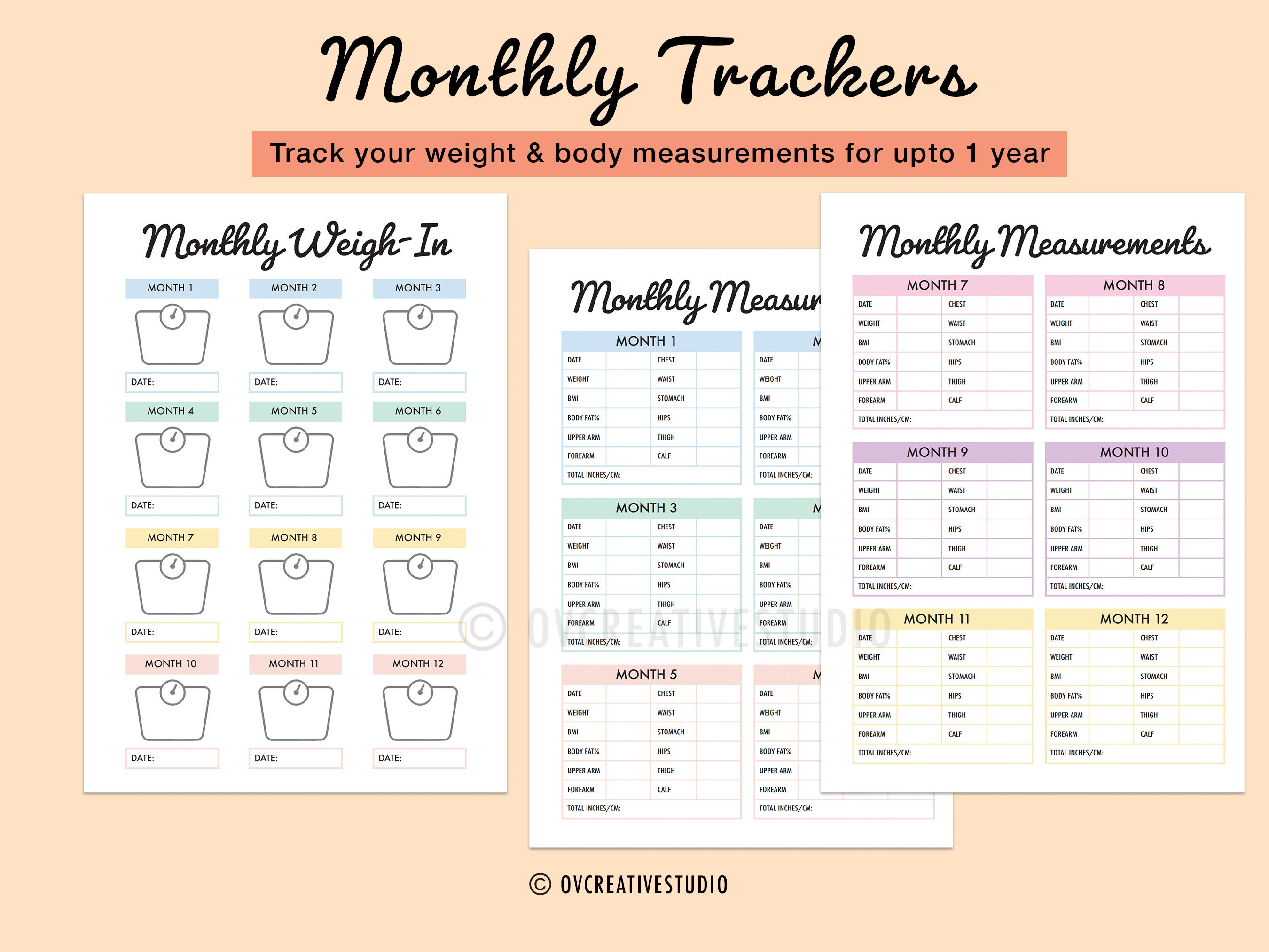 Editable Weight Loss Journal Weight Loss Tracker Planner Etsy Uk