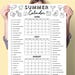 Summer Planner 2025 Kids Calendar Printable, Summer Bucket List, Summer ...