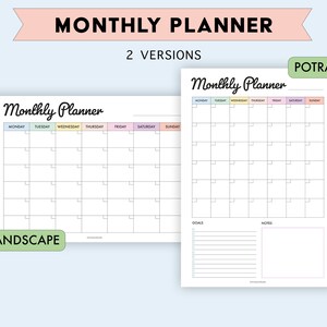 Editable Lesson Planner | Printable, Digital | Weekly Lesson Planner ...