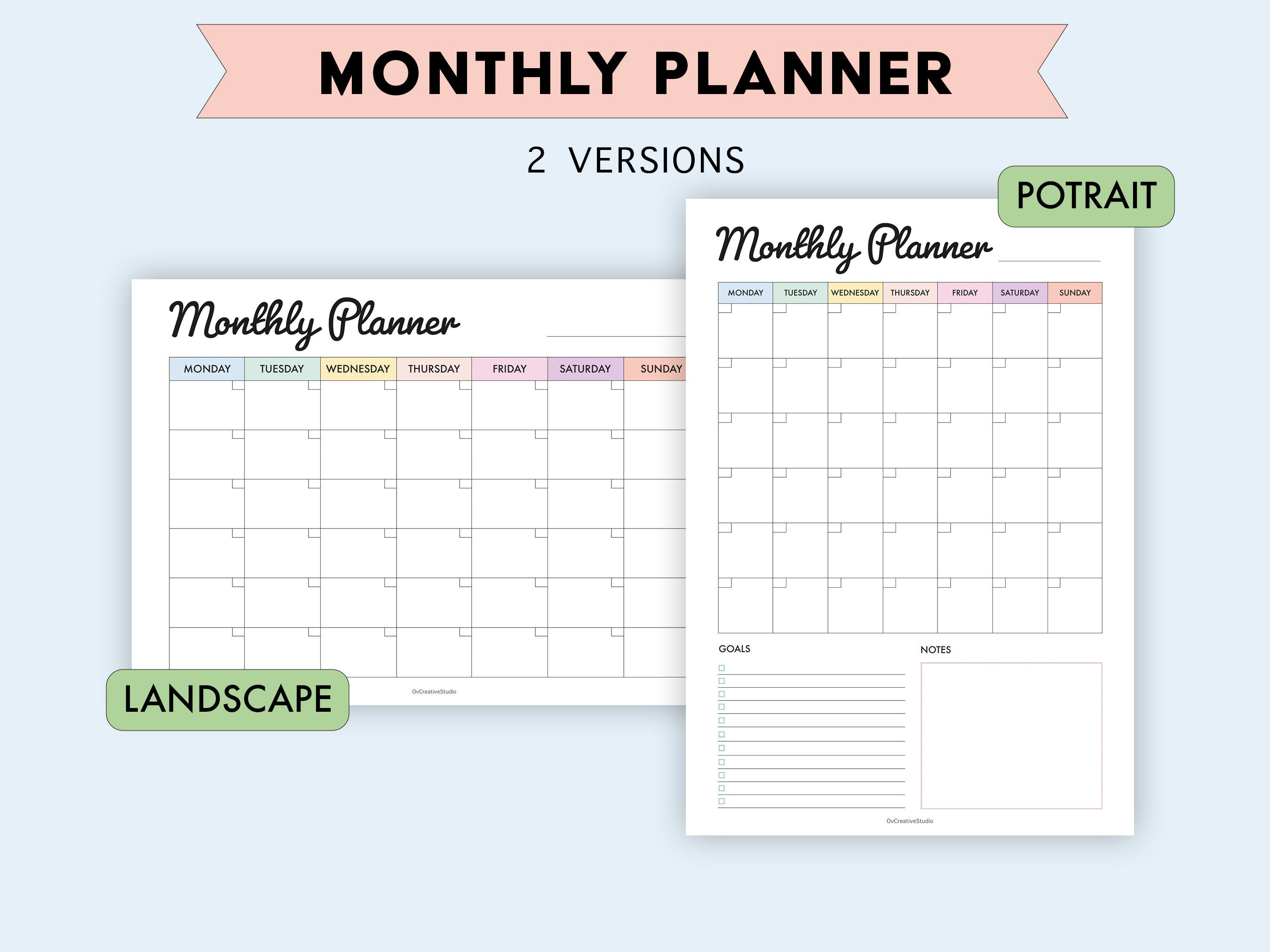 Editable Lesson Planner Printable Digital Weekly Lesson - Etsy