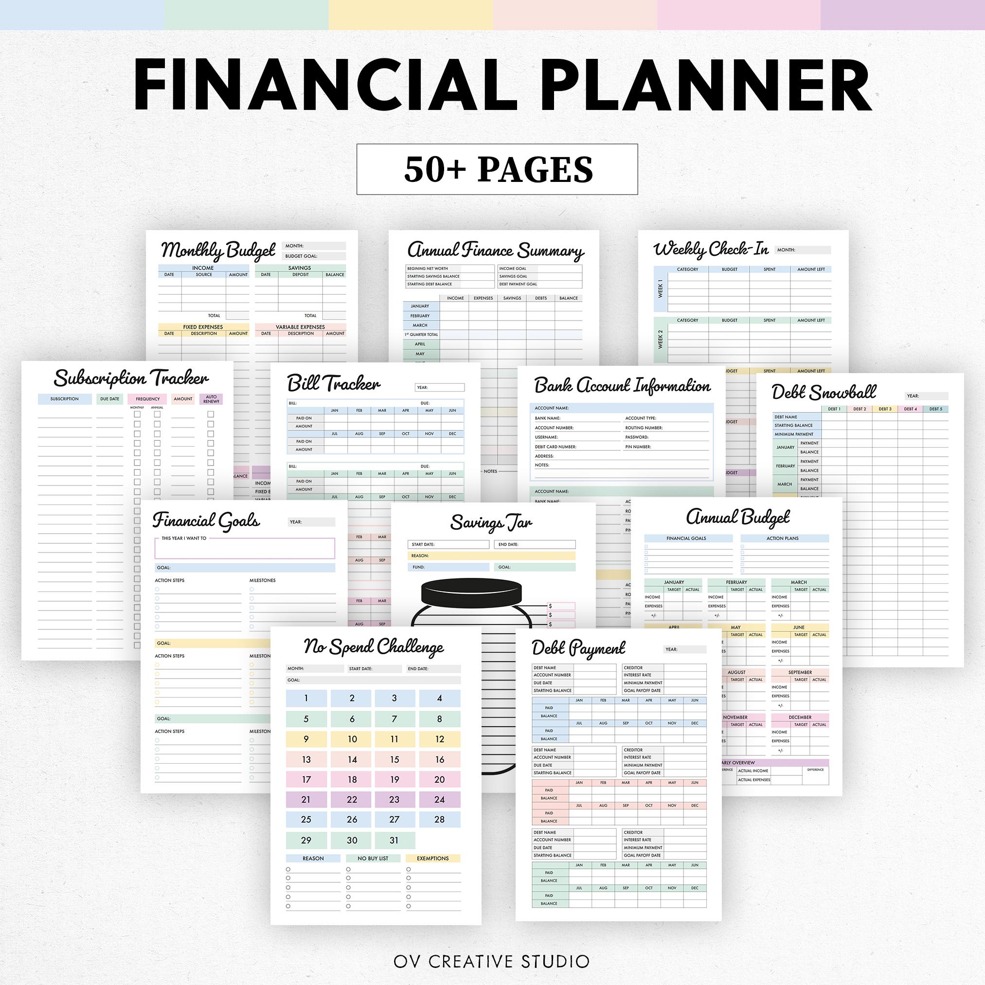 Life Planner Bundle | Printable, Digital PDF | Home Management | All in ...