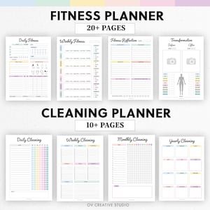 Life Planner Bundle | Printable, Digital PDF | Home Management | All in ...