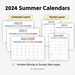 Editable Summer Planner for Kids 2024 Kids Summer Schedule, Chores ...