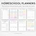 Editable Homeschool Planner Bundle 2025-2026 | Printable | Academic ...