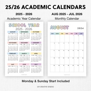 Editable School Planner for Kids 2025-2026, Printable, Digital PDF ...