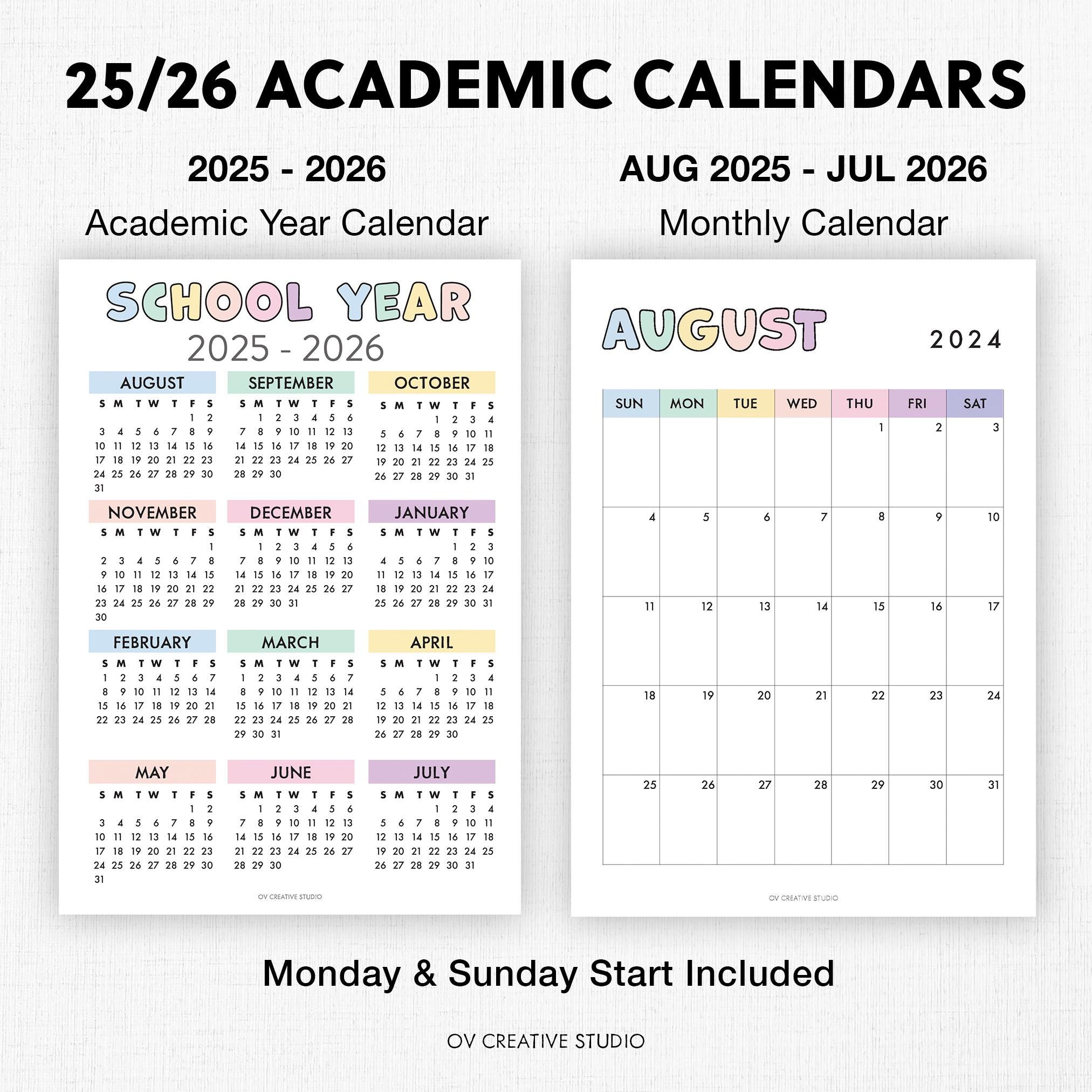 Editable School Planner for Kids 2025-2026, Printable, Digital PDF ...