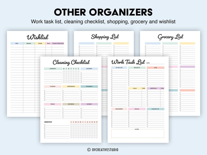 Editable to Do List Template Bundle Daily Weekly to Do List - Etsy