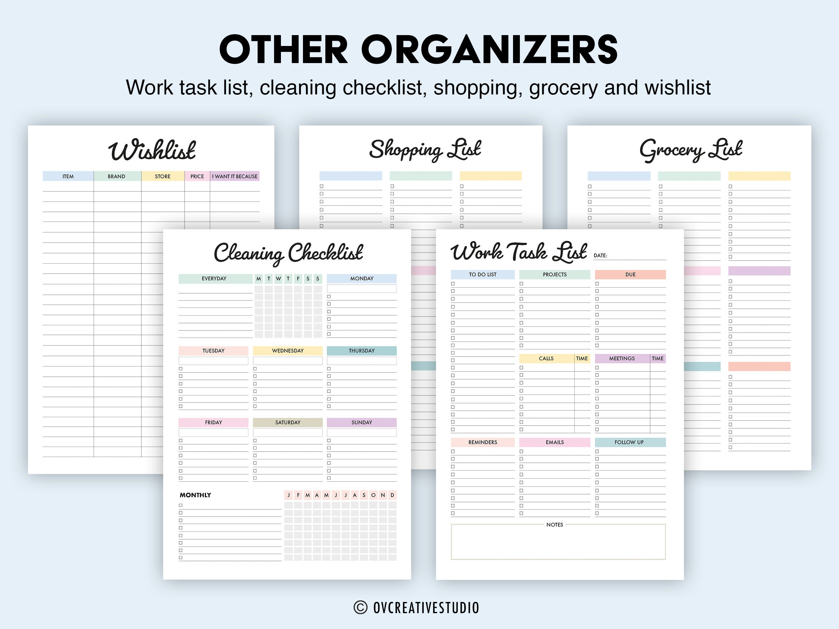 Editable to Do List Template Bundle Daily Weekly to Do List - Etsy UK