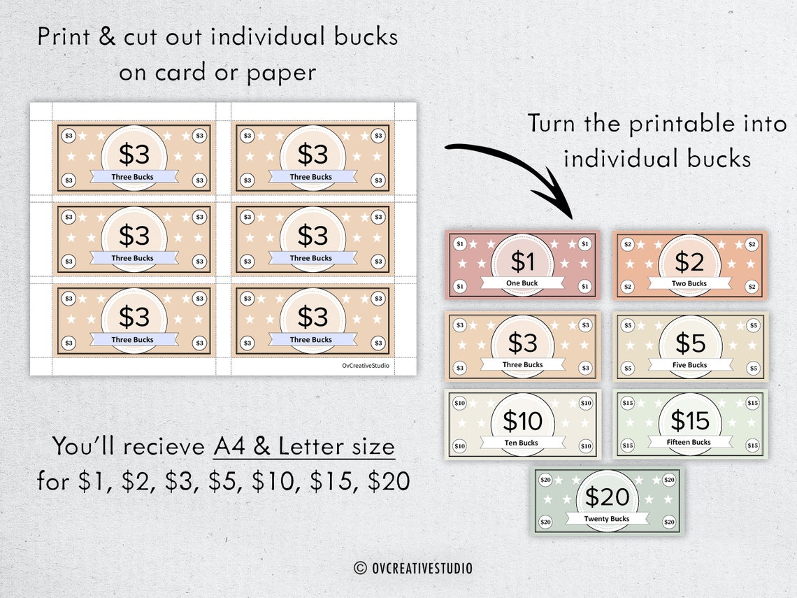 Editable Kids Reward Bucks Printable Mom Bucks PDF Reward - Etsy UK