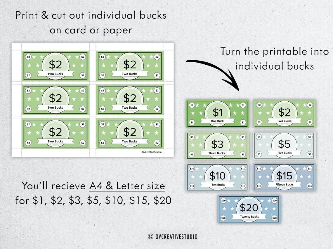 Editable Kids Reward Bucks | Printable | Mom Bucks, PDF Reward System ...