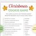 Christmas Cookie Quiz Game Printable Christmas Party Game - Etsy UK