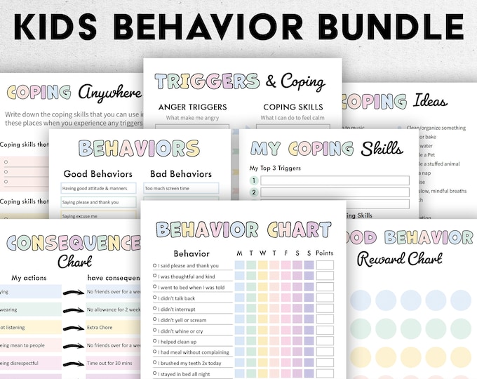Behavior Consequence Chart Printable, Consequence for My Own Action ...