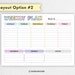 Editable Weekly Planner | Printable, Digital | Weekly Planner Organizer ...