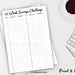 Editable 52 Week Savings Challenge Printable Savings Tracker Budget ...