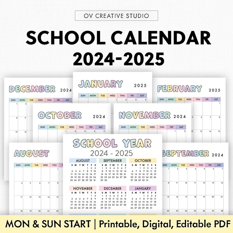 School Year Planner - Etsy