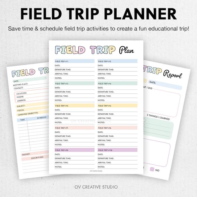 Editable Homeschool Planner Bundle 2026-2027 | Printable | Academic ...