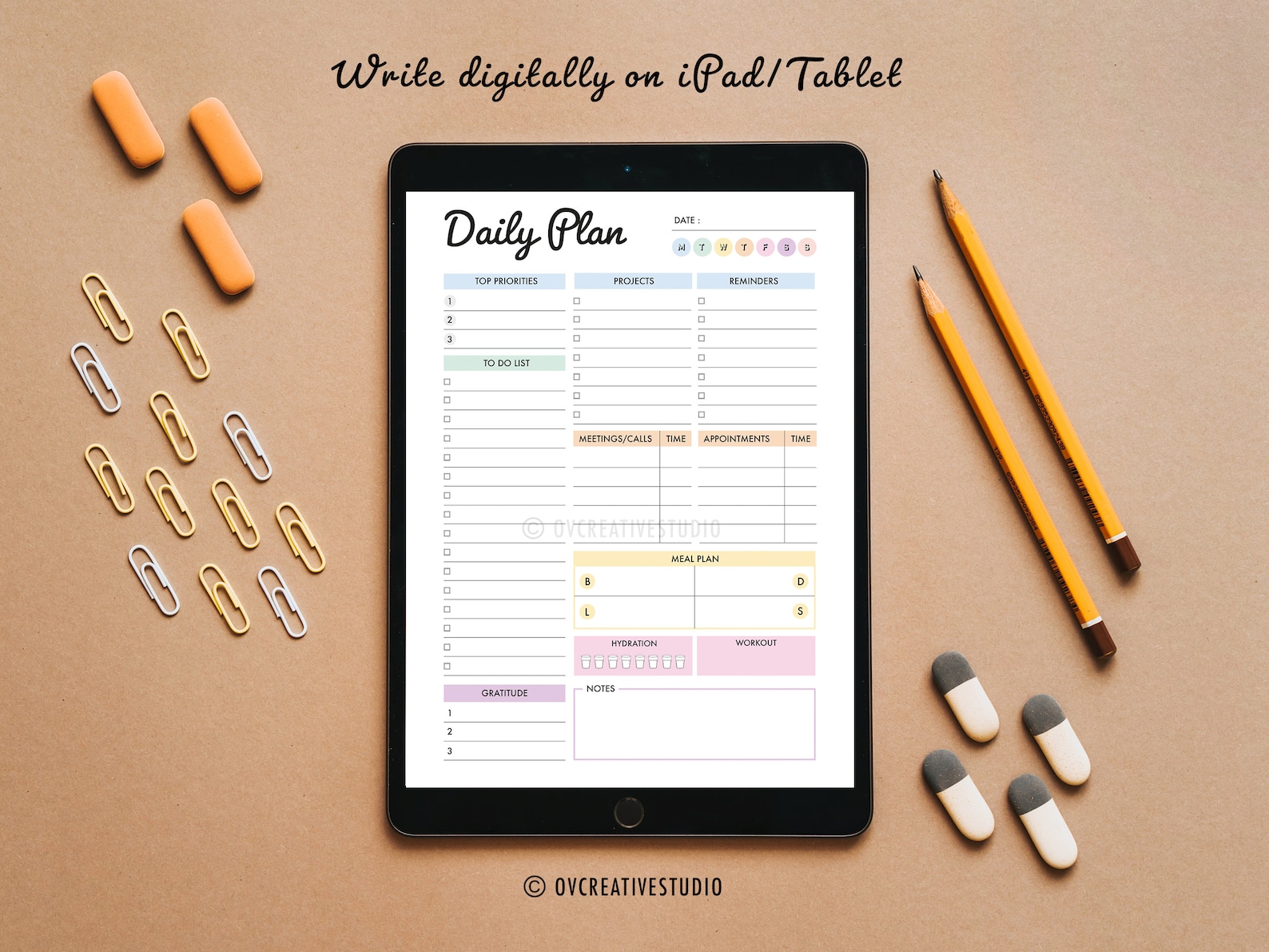 Editable to Do List Template Bundle Daily, Weekly to Do List Planner ...