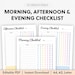 Morning Routine Checklist *printable* - Etsy