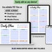 Editable to Do List Template Bundle | Daily, Weekly to Do List Planner ...