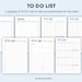 Editable to Do List Template Bundle | Daily, Weekly to Do List Planner ...