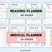 Life Planner Bundle Printable, Digital PDF Home Management All in One ...