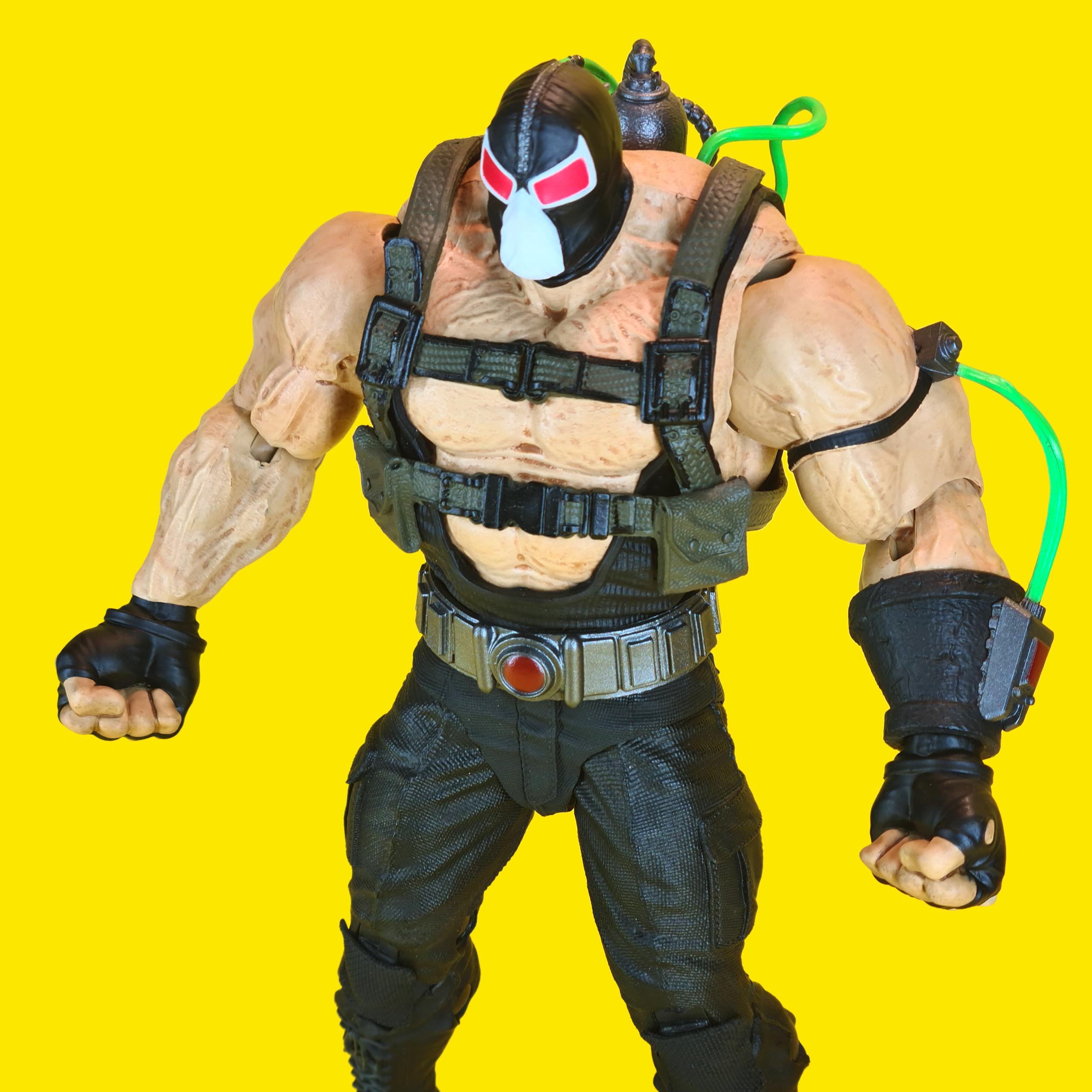 Mcfarlane Toys DC Multiverse Megafig Knightfall Bane Figure Resin Set ...