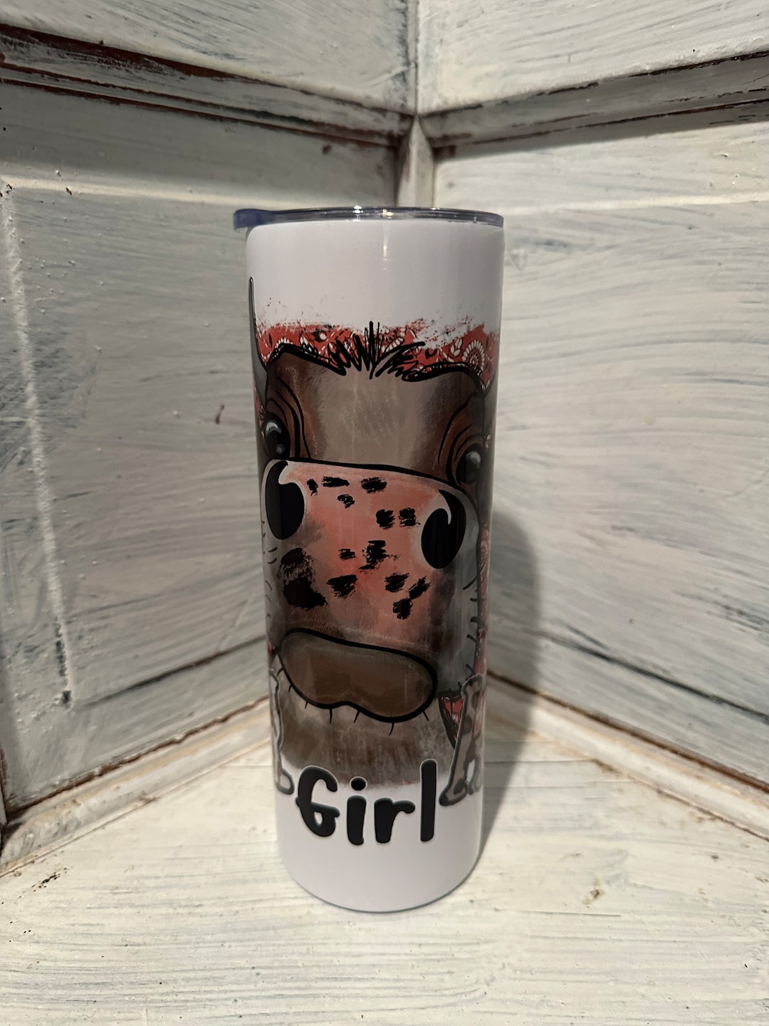 Hay Girl Hay Cow Tumbler - Etsy